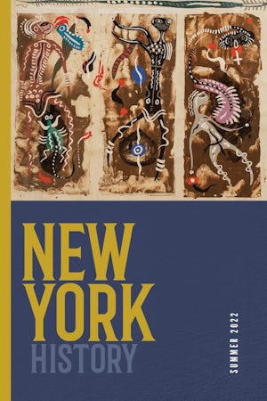 New York History, Volume 103, Number 1 by edited by Robert Chiles ...