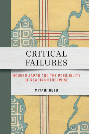 Critical Failures by Miyabi Goto | Paperback | Cornell University Press